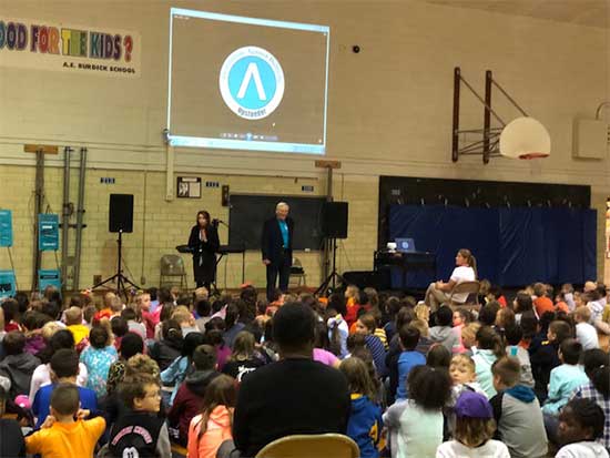 GAB & FRIENDS VISIT A.E. BURDICK SCHOOL – GABNOW.ORG