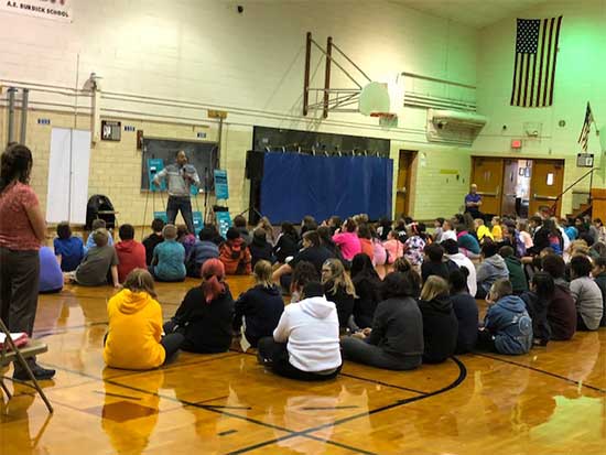 GAB & FRIENDS VISIT A.E. BURDICK SCHOOL – GABNOW.ORG