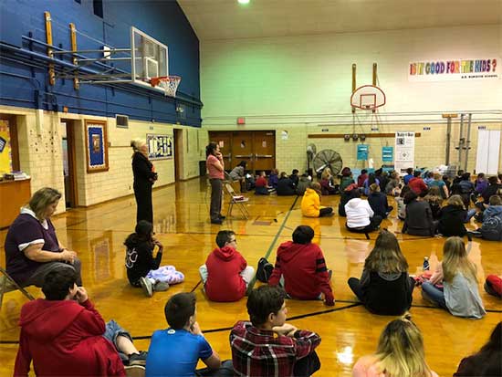 GAB & FRIENDS VISIT A.E. BURDICK SCHOOL – GABNOW.ORG