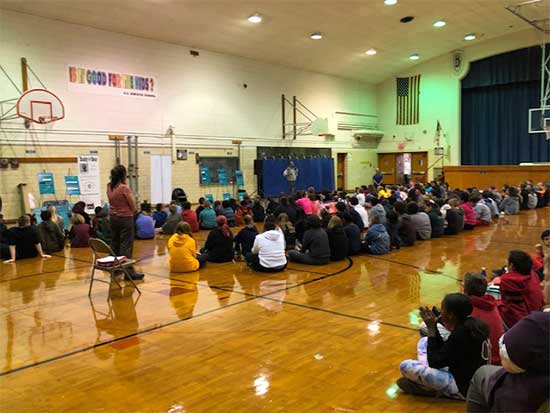 GAB & FRIENDS VISIT A.E. BURDICK SCHOOL – GABNOW.ORG