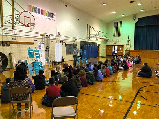 GAB & FRIENDS VISIT A.E. BURDICK SCHOOL – GABNOW.ORG