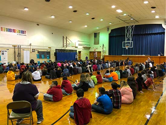 GAB & FRIENDS VISIT A.E. BURDICK SCHOOL – GABNOW.ORG
