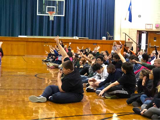 GAB & FRIENDS VISIT A.E. BURDICK SCHOOL – GABNOW.ORG