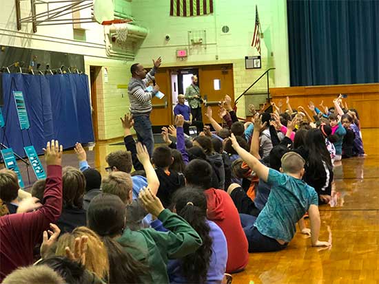 GAB & FRIENDS VISIT A.E. BURDICK SCHOOL – GABNOW.ORG