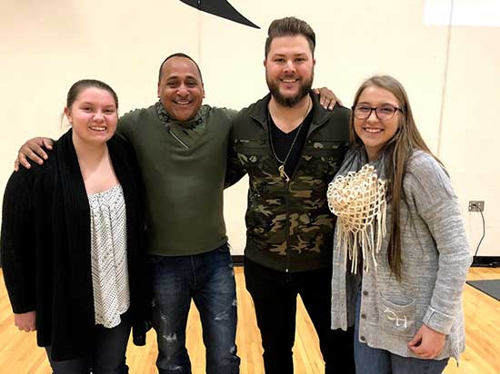 GAB & FRIENDS FEATURED AT MARKESAN SCHOOL ASSEMBLY | GABNOW.ORG